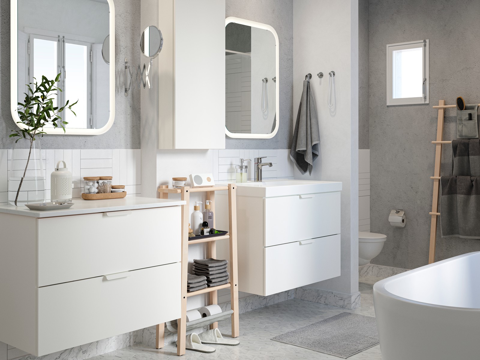 Bathroom ideas for every space and style - IKEA CA