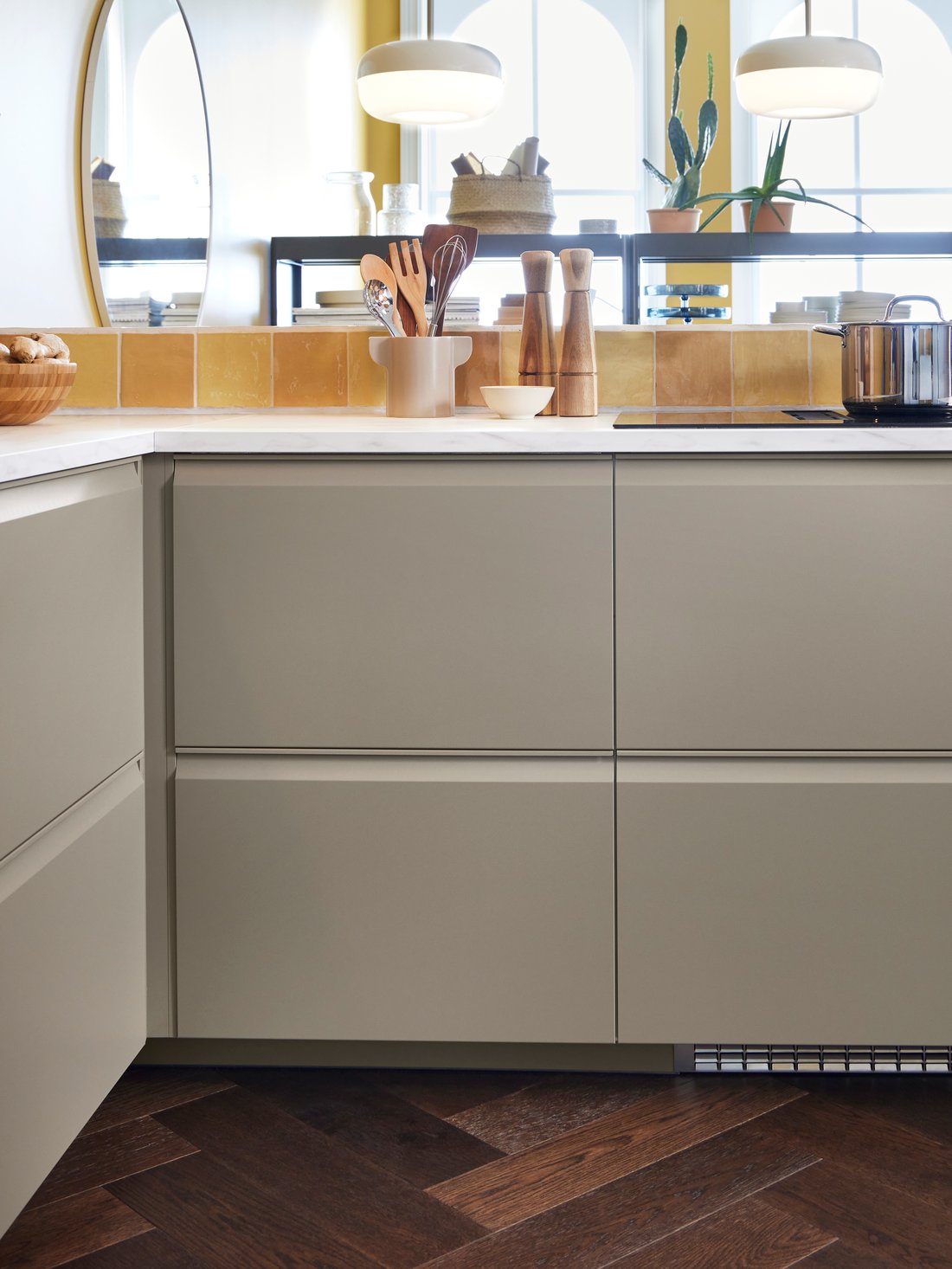 UPPLÖV matt mörkbeige - IKEA
