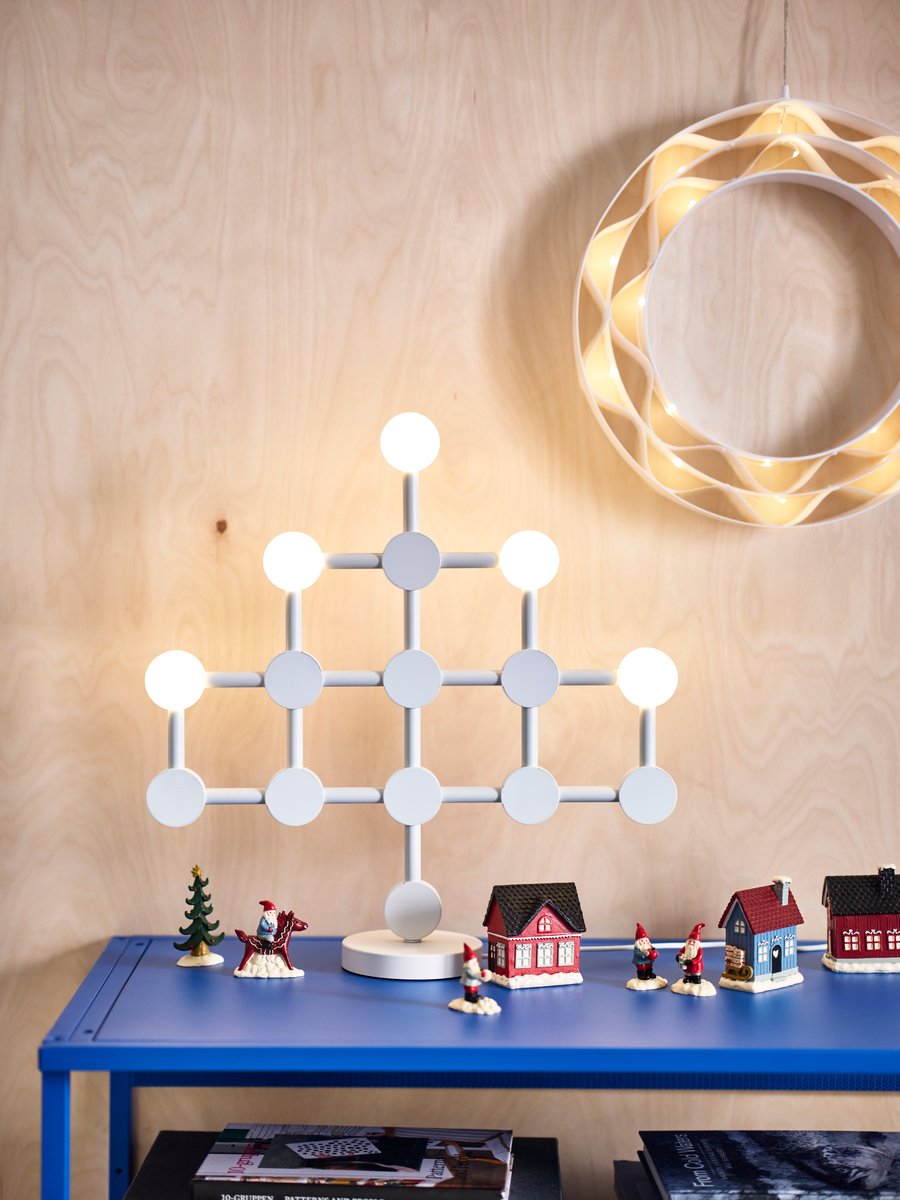 Inspirasjon og tips til julelys i vinduet - IKEA
