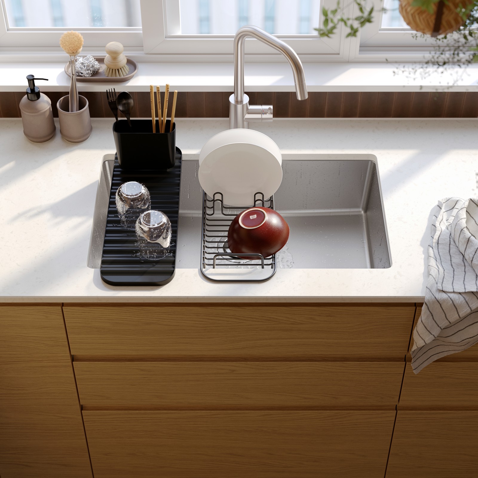 Compact kitchen for your multigenerational family - IKEA