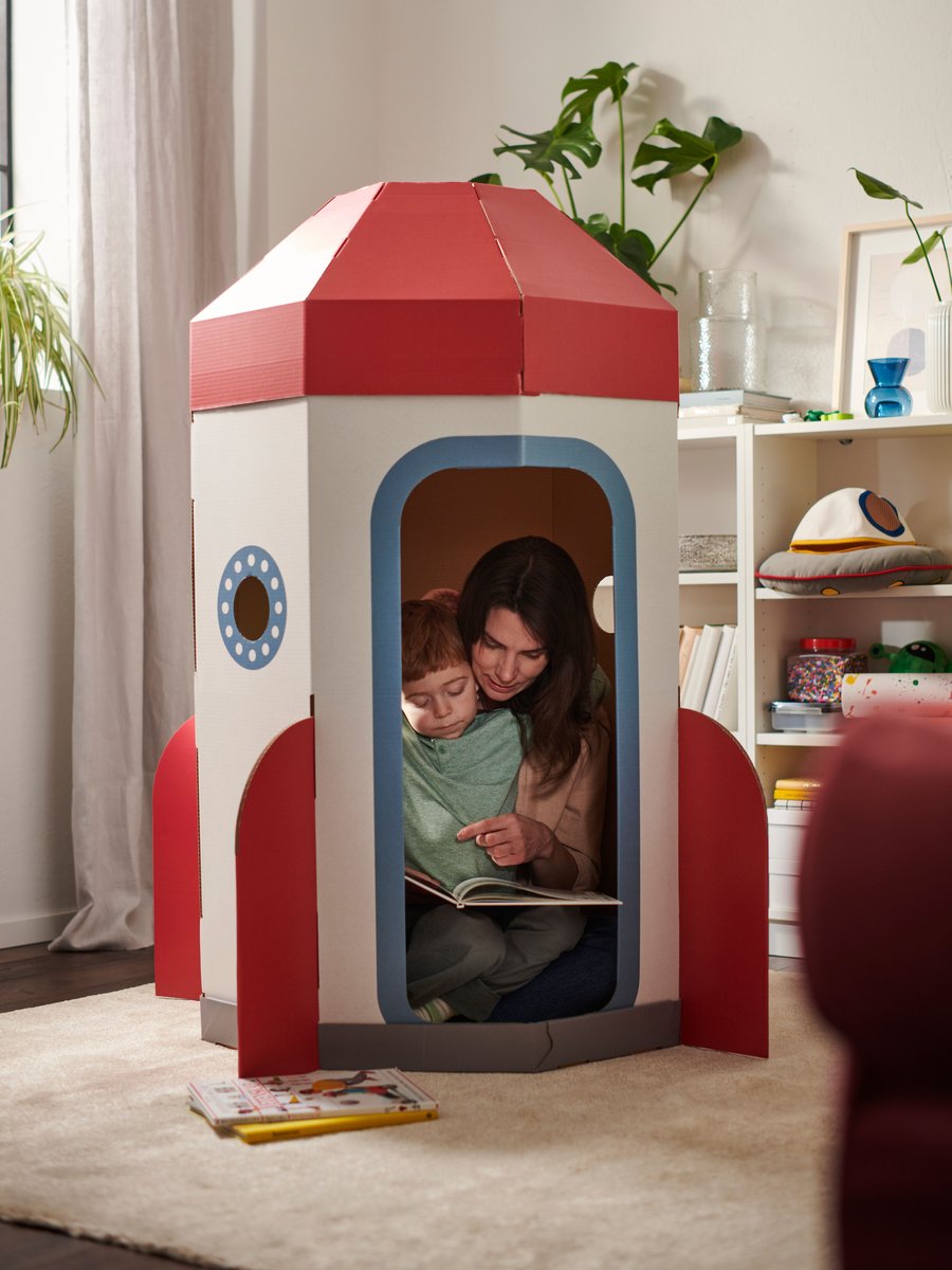 The new AFTONSPARV kids’ collection brings space home - IKEA