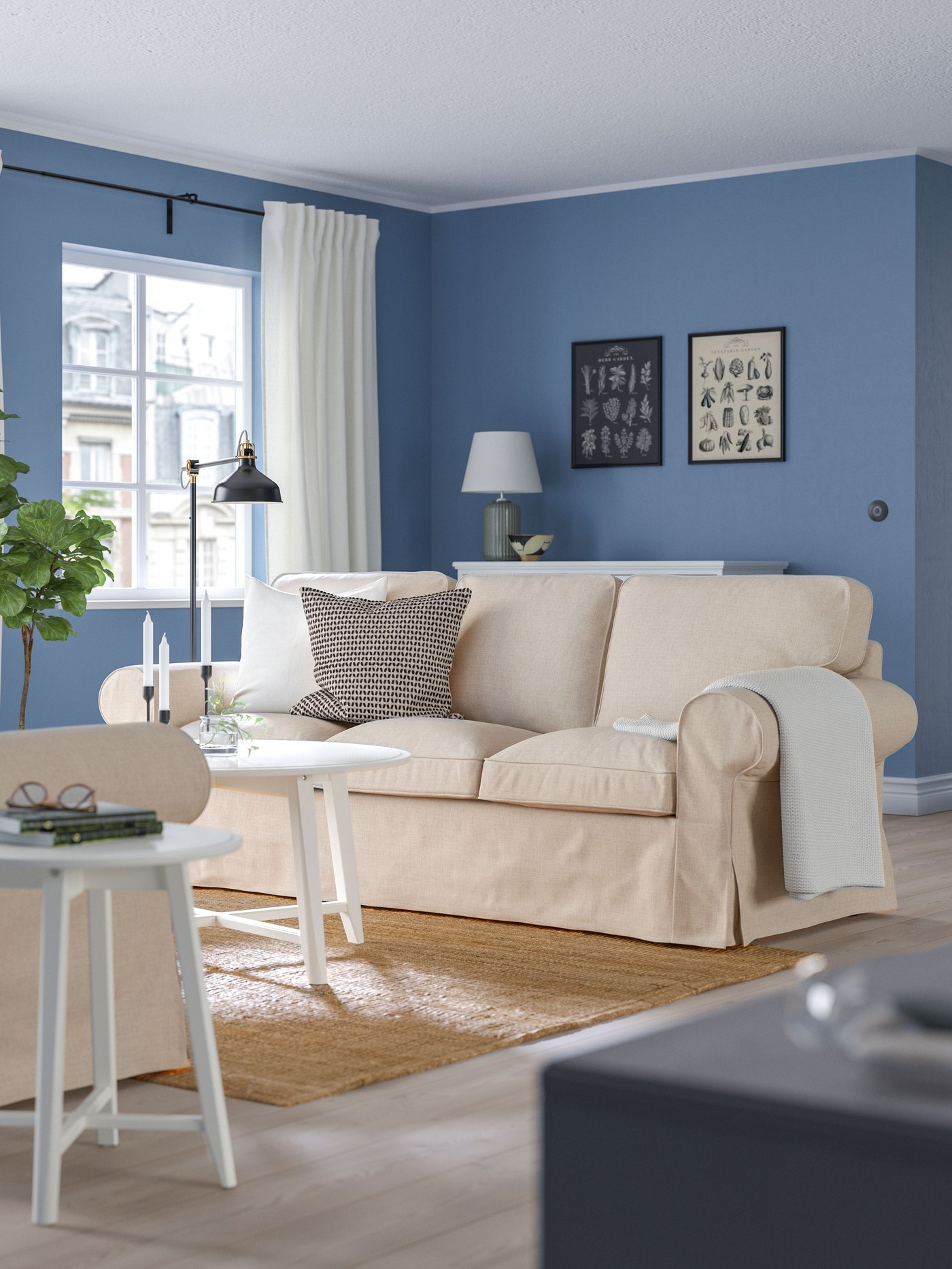 EKTORP Traditional Sofa Series - Loose Cover Sofa - IKEA