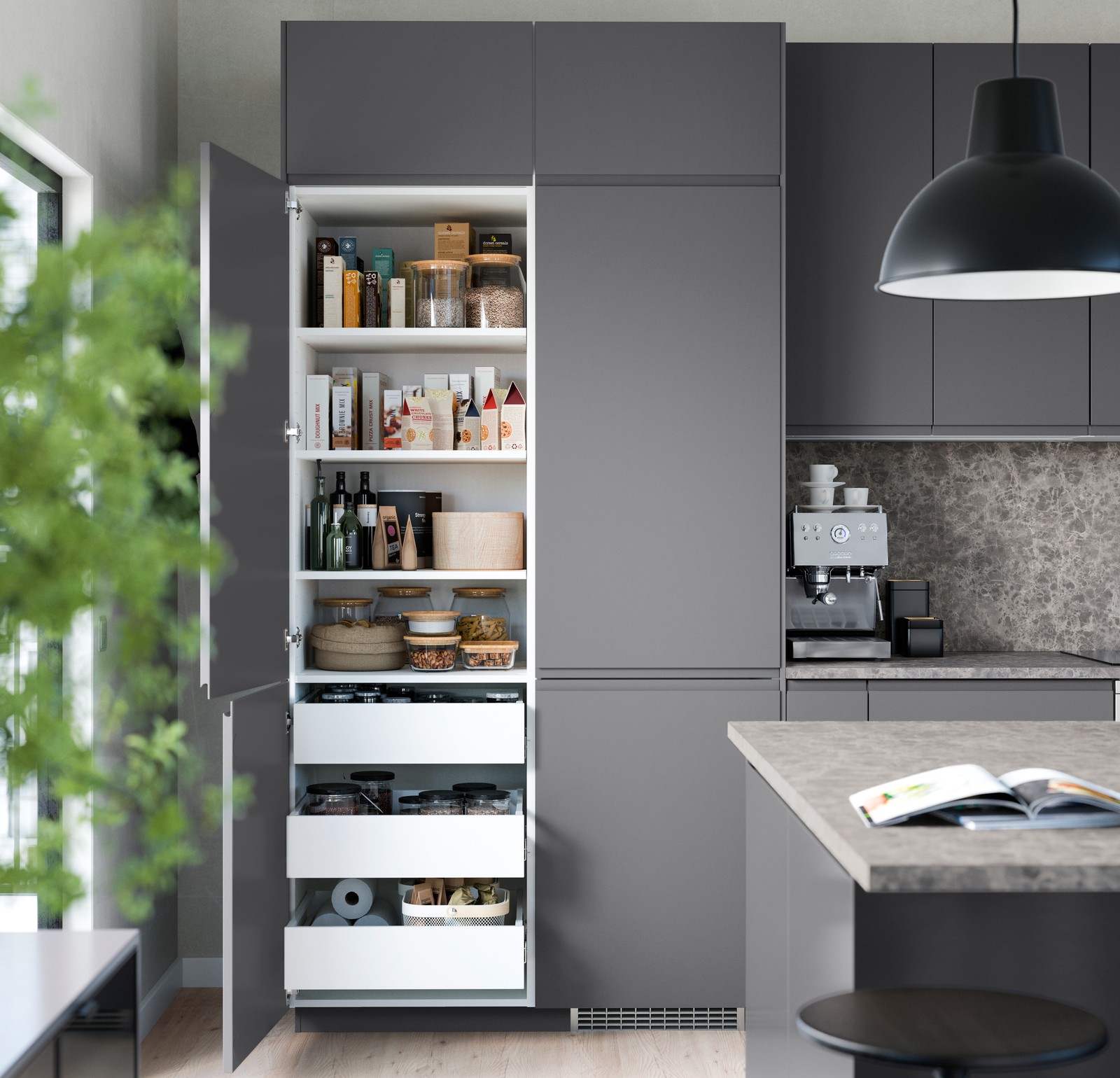 Creative and functional kitchen cabinet ideas - IKEA