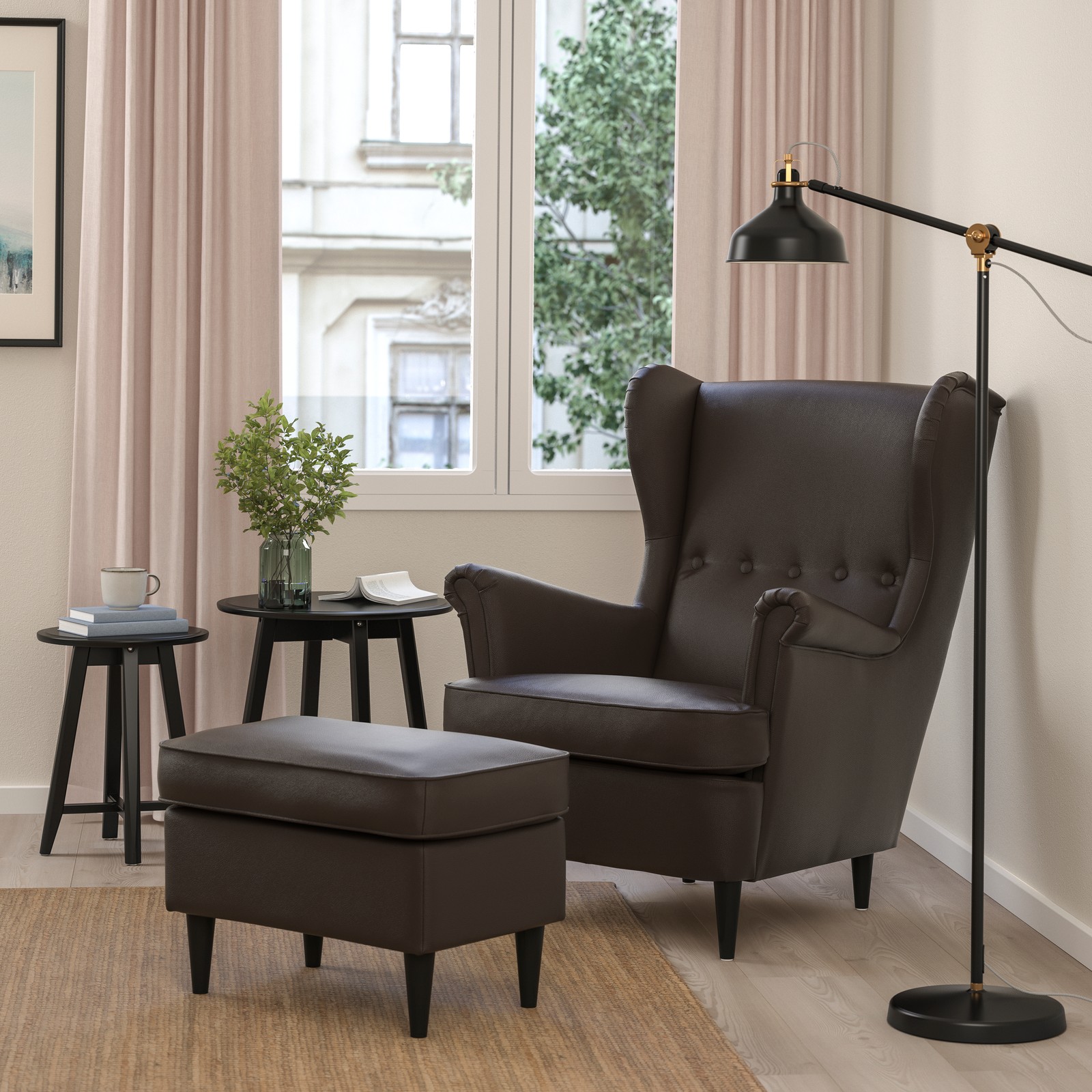 STRANDMON Armchair Series - Wingback Chair - Wing Chair - IKEA UK