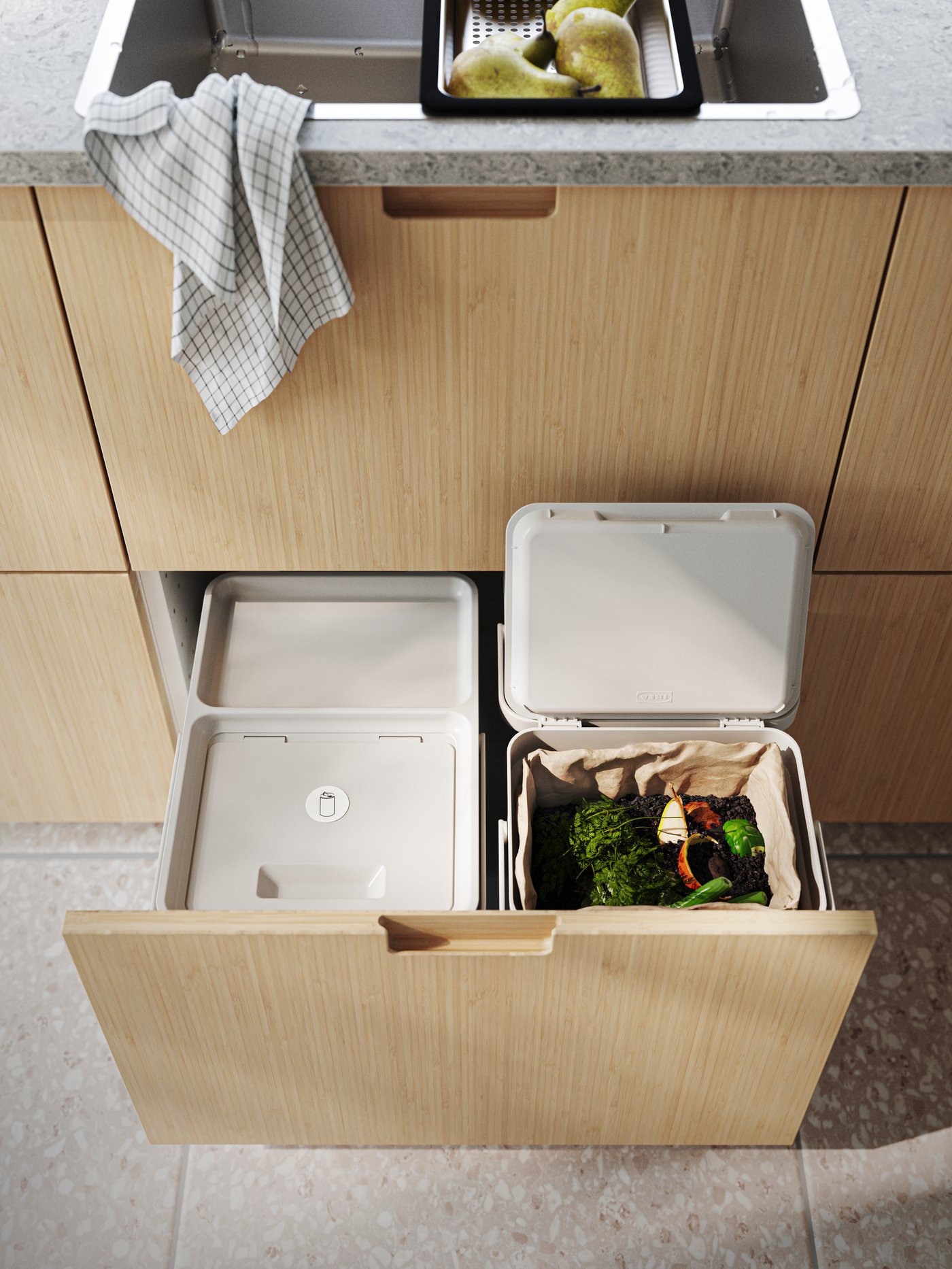 A kitchen that is simple, clean and minimal - IKEA