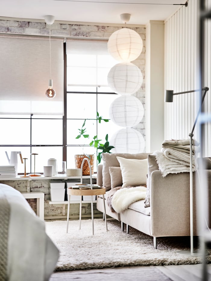 A small, budget-friendly studio apartment - IKEA