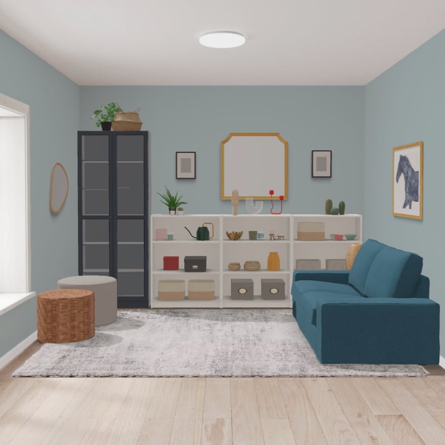 MELLÖSA picture ledge, transparent, 235/8" - IKEA