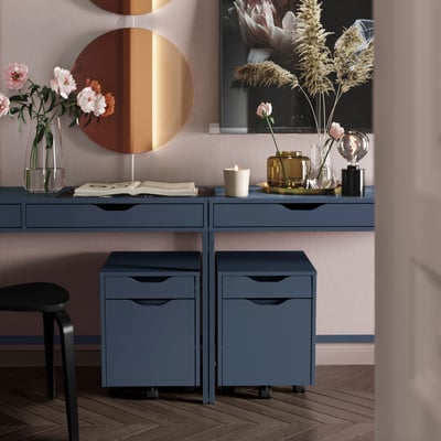 Desk with Drawers - ALEX Series - IKEA CA