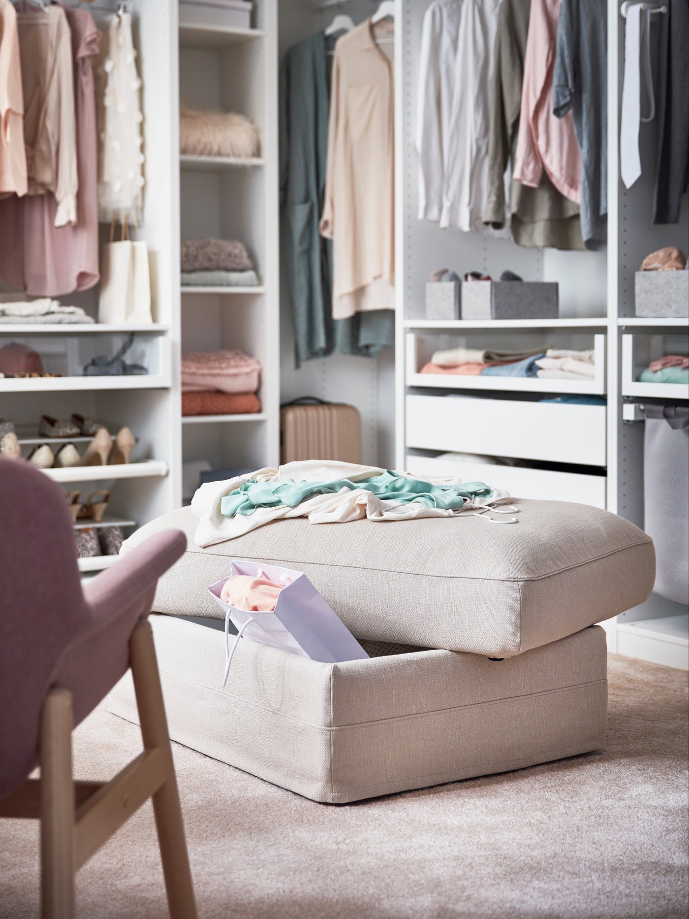 The perfect walk-in closet - IKEA