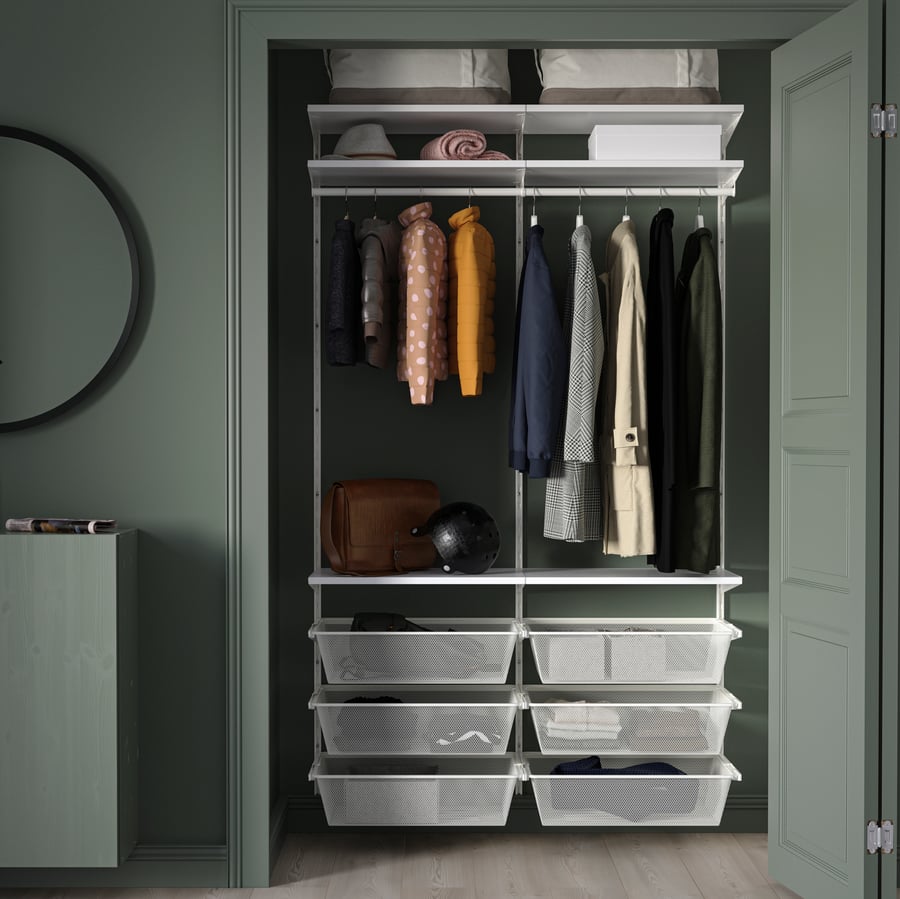 How to choose a just-right clothes storage system - IKEA UK