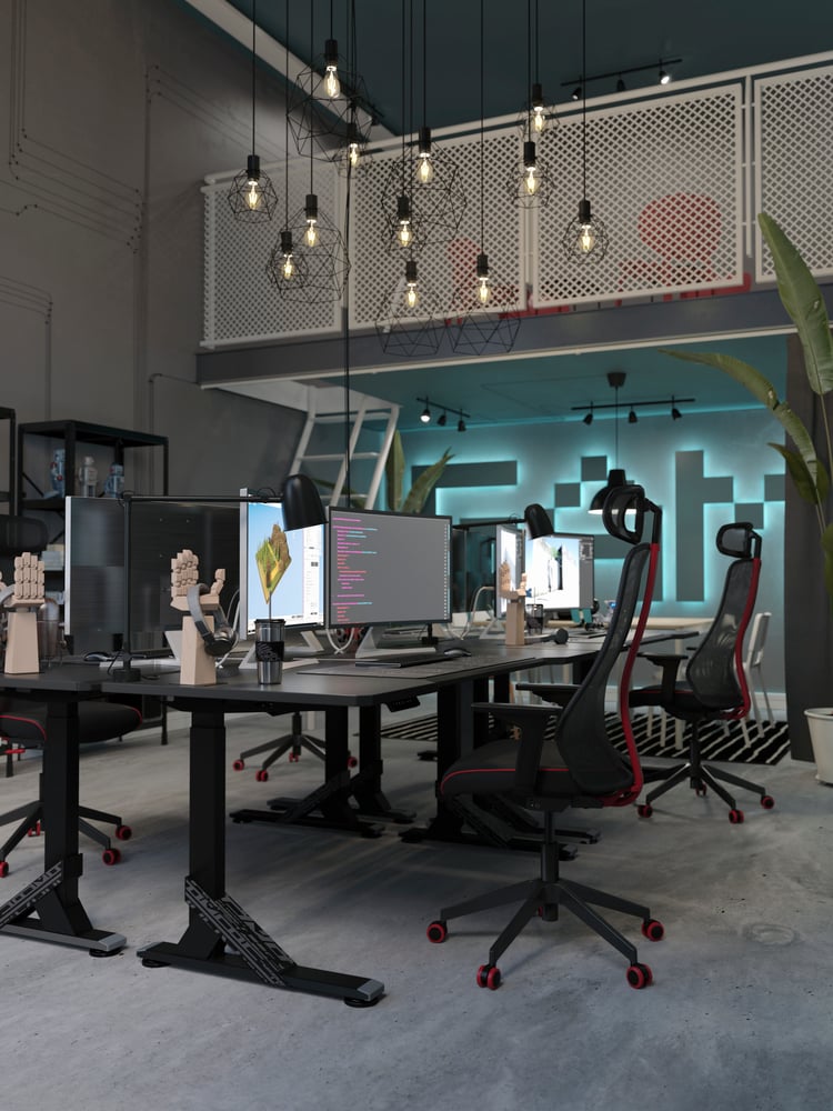A creative gaming studio that looks the part - IKEA