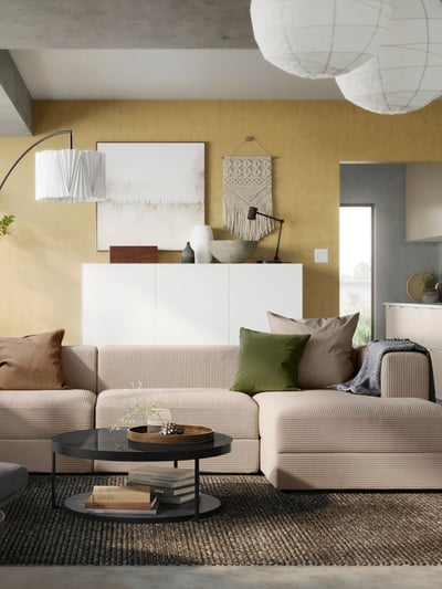 Discover your style with this interior in earth tones - IKEA
