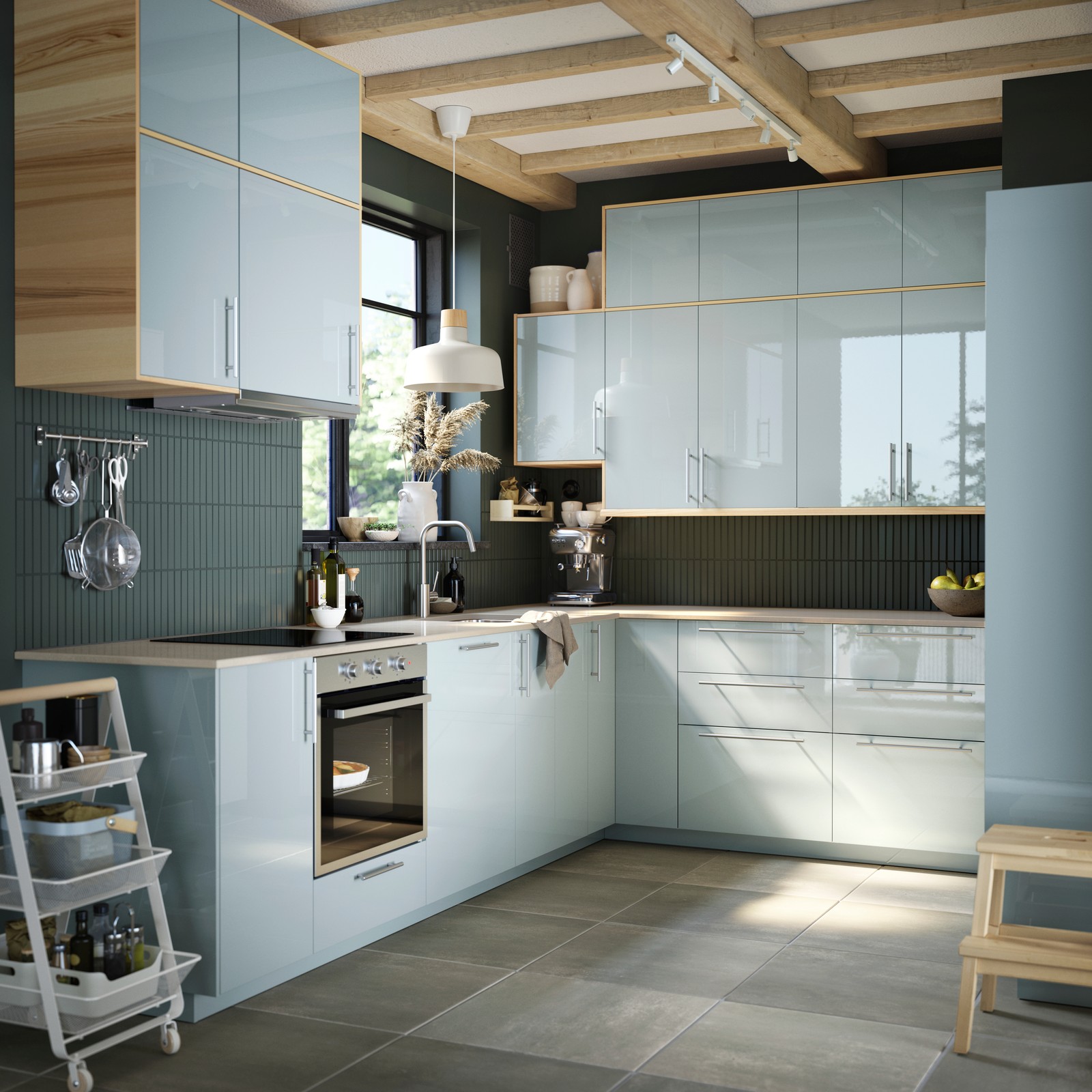 Creative and functional kitchen cabinet ideas - IKEA