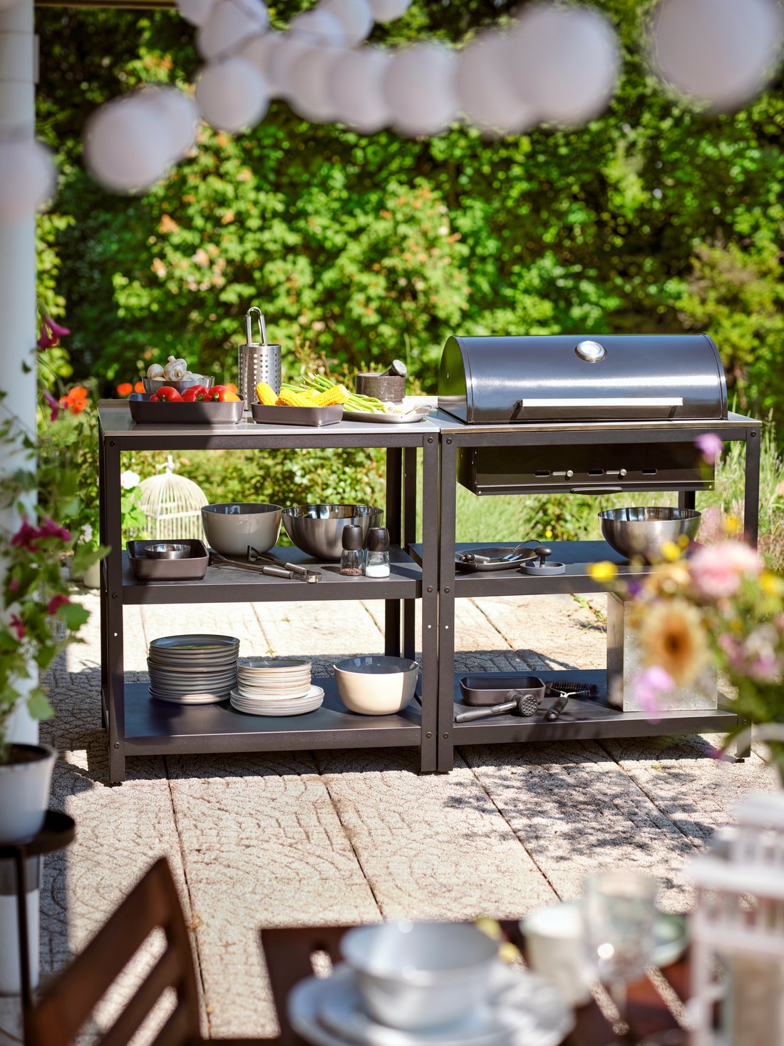 Outdoor furniture ideas for a summer terrace - IKEA