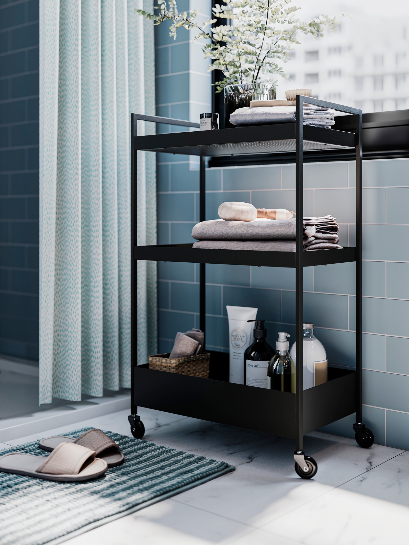 Trolley - Drinks Trolley - Storage Trolley - Wheeled Trolley - IKEA Ireland