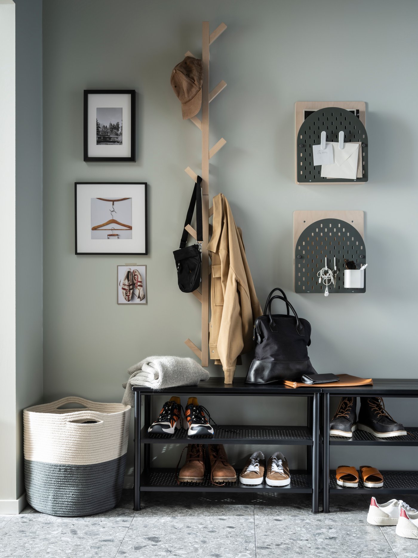 Ganchos, cabides e arrumação de parede - IKEA