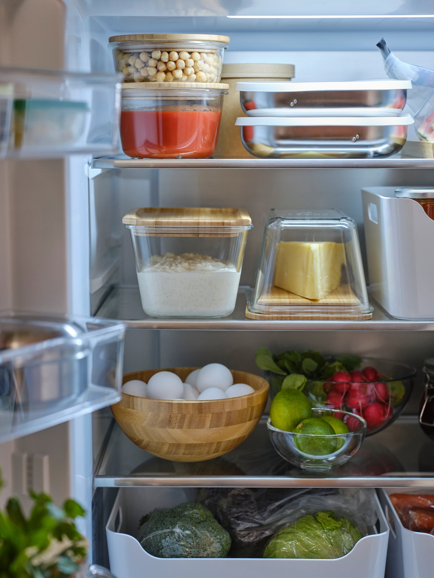 Quick and easy fridge organization ideas - IKEA