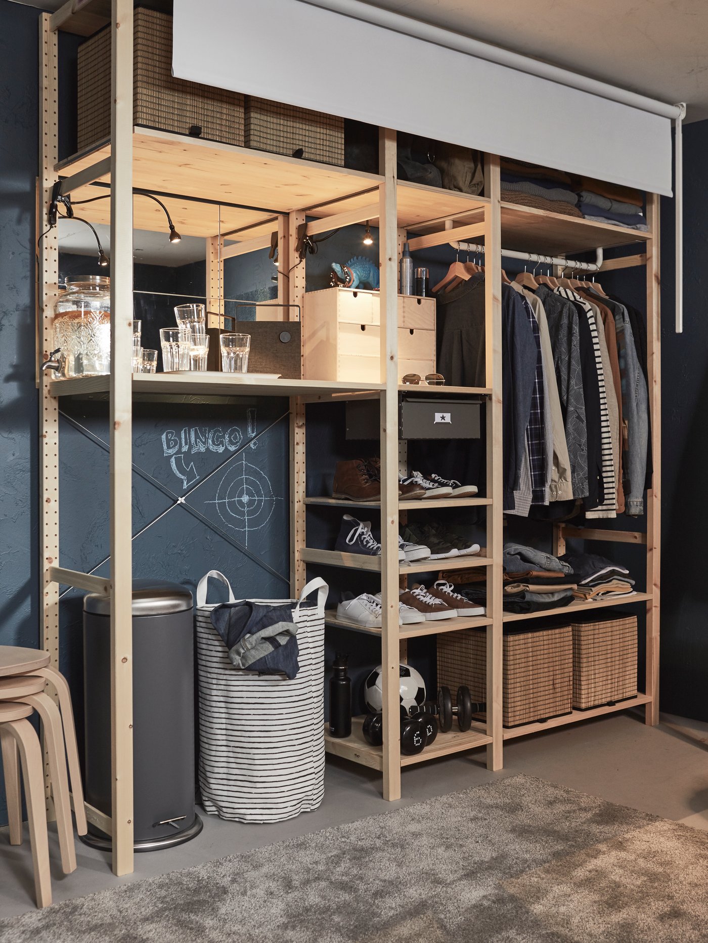 A teenager’s room offering a sense of independence - IKEA