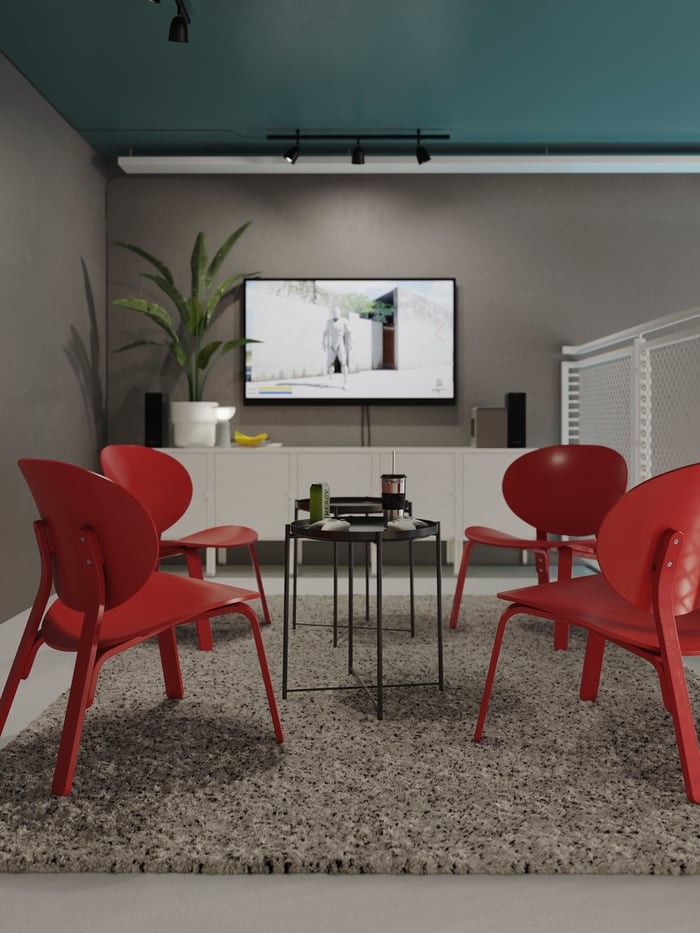 A creative gaming studio that looks the part - IKEA