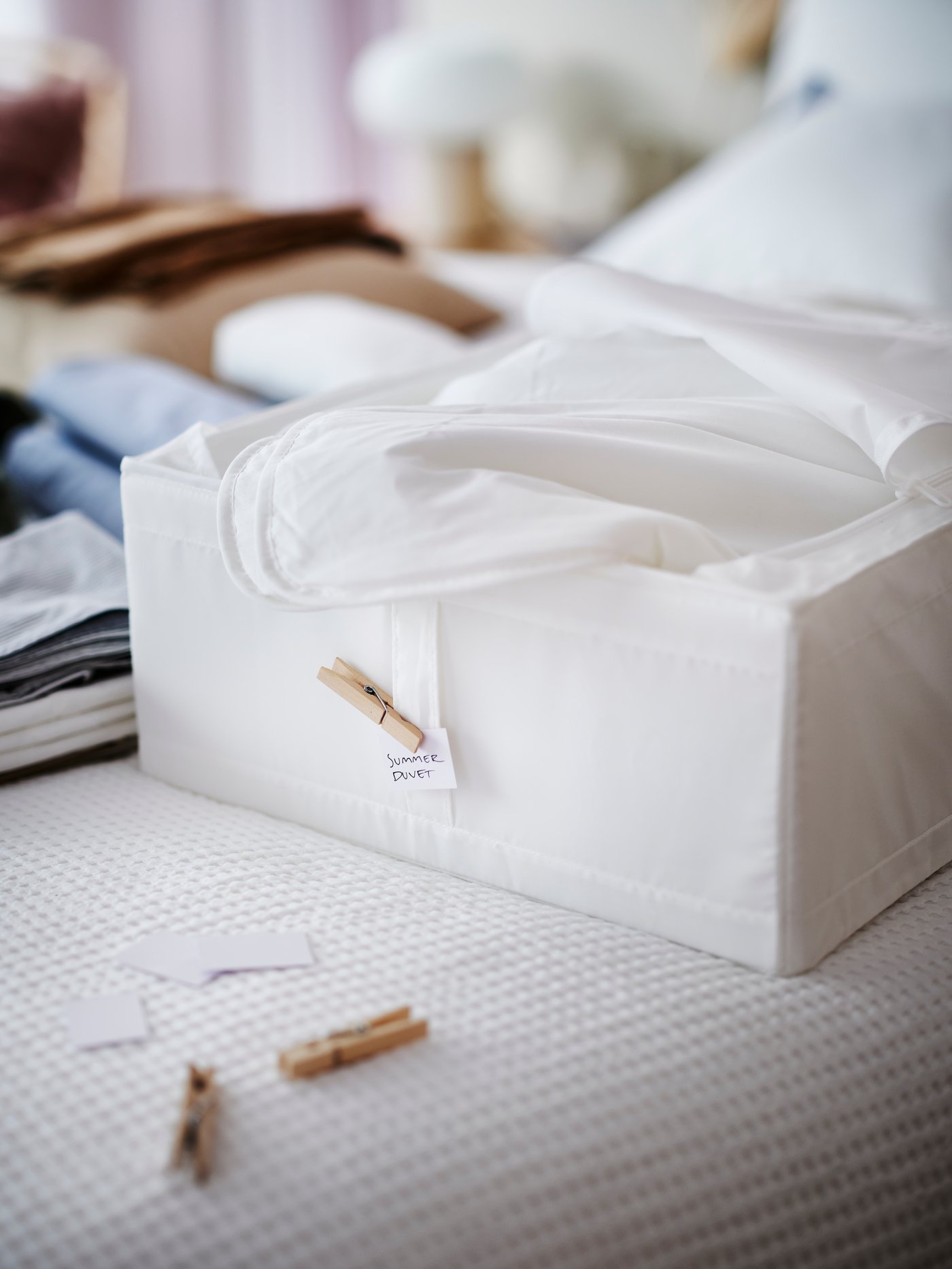 Comment plier un drap housse et ranger son linge ? - IKEA