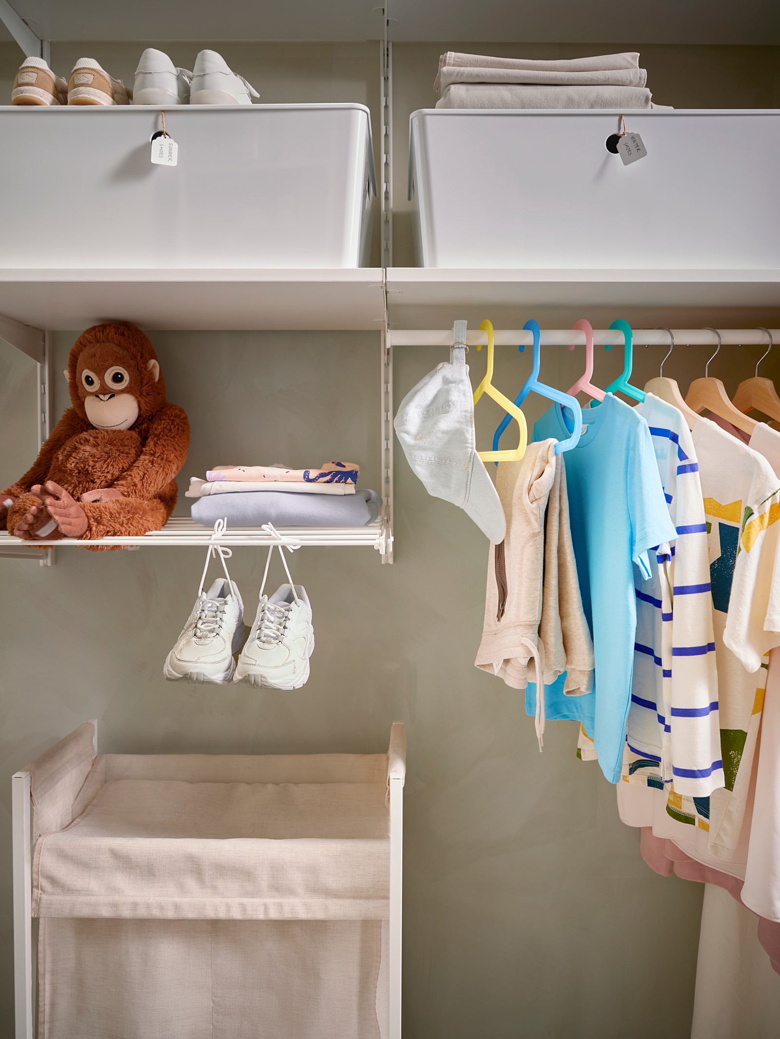 Complete laundry set-up for washing, drying & storage - IKEA
