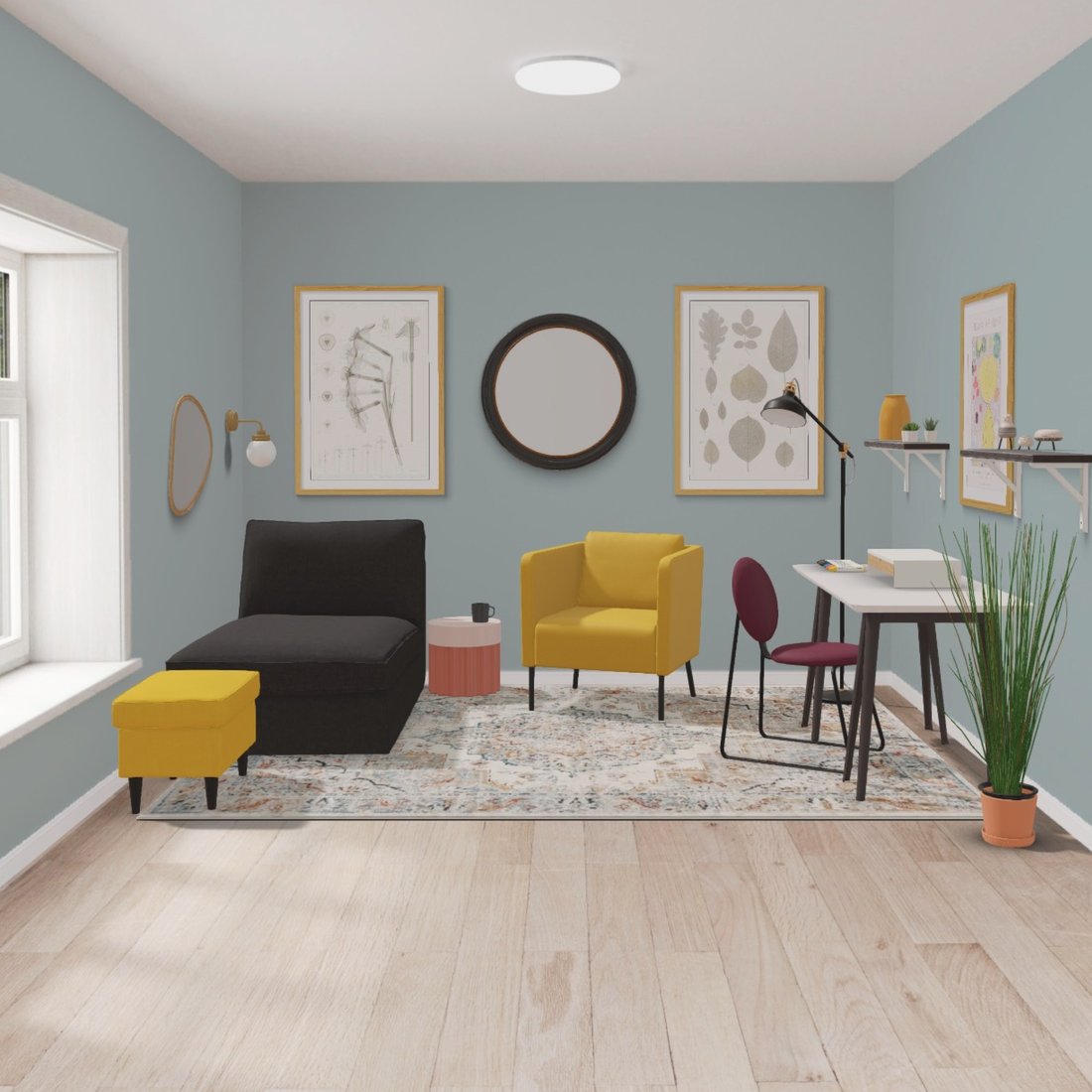 DYVLINGE swivel chair, Kelinge black - IKEA