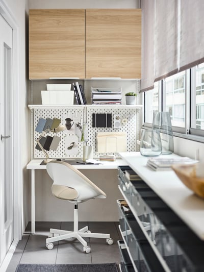 Easy ideas for a study room on the balcony - IKEA UK