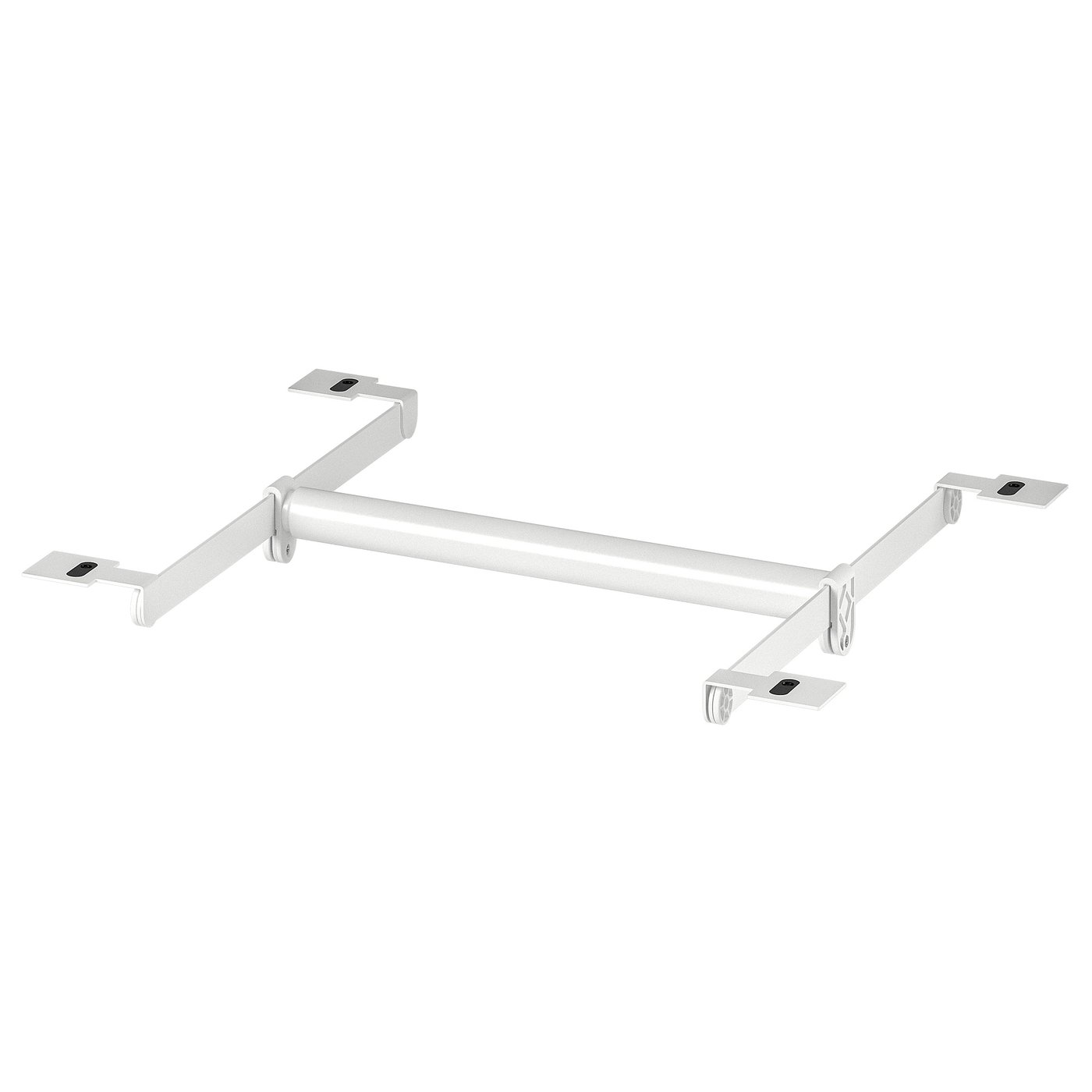 HJÄLPA clth rail+2 susp rail+2 pck fitting, adjustable/white, 30-47x40 ...