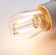 LUNNOM LED sign bulb E14 100 lumen, clear - IKEA Finland