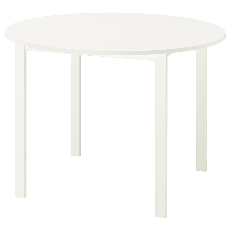 VIHALS table, white/white, 107 cm - IKEA Finland