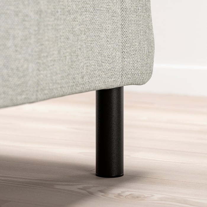 BJORLI jalka, musta, 12.5 cm - IKEA