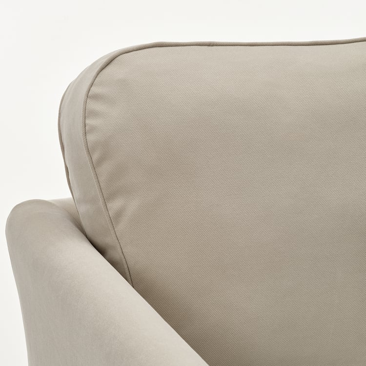 EKHOLMA 4 istuttava kulmasohva avopäädyllä, Hakebo beige - IKEA