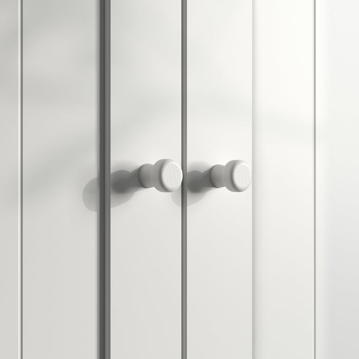 GULLABERG ovi + saranat, valkoinen, 50x195 cm - IKEA
