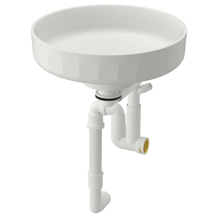LERSJÖN pyöreä malja-allas ja vesilukko - IKEA