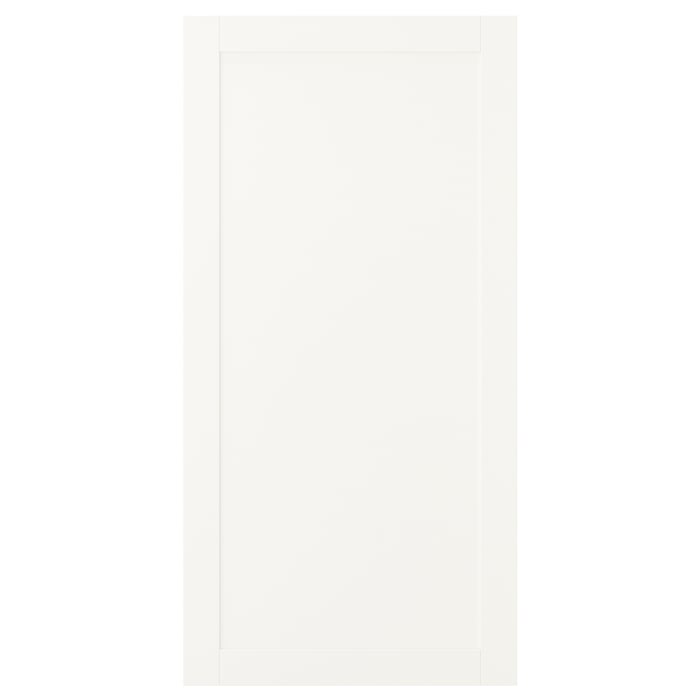 SANNIDAL ovi + saranat, valkoinen, 60x120 cm - IKEA