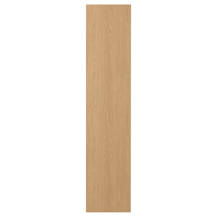 STORKLINTA ovi + saranat, tammikuvio, 50x229 cm - IKEA