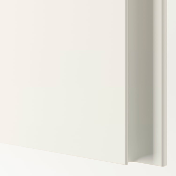 VIKANES ovi + saranat, valkoinen, 50x229 cm - IKEA