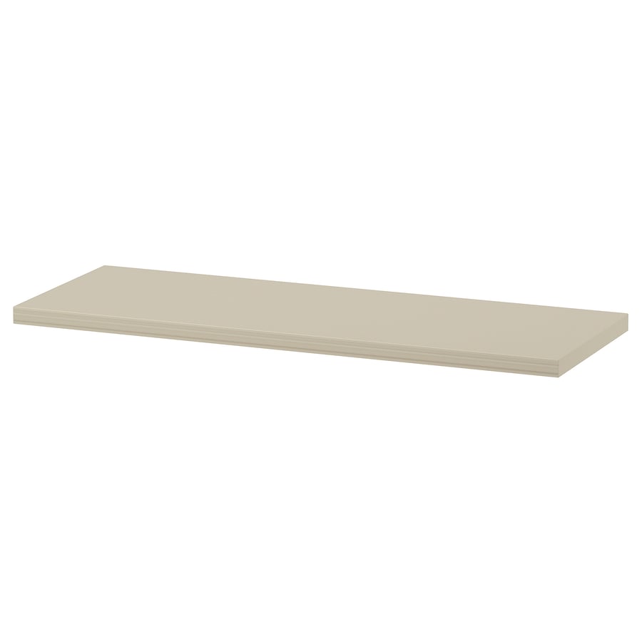 BERGSHULT tablette, gris-beige, 80x30 cm - IKEA