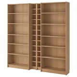 BILLY / GNEDBY Bibliothèque, blanc, 200x28x202 cm - IKEA