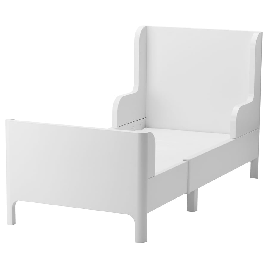 BUSUNGE Lit extensible, blanc, 80x200 cm - IKEA