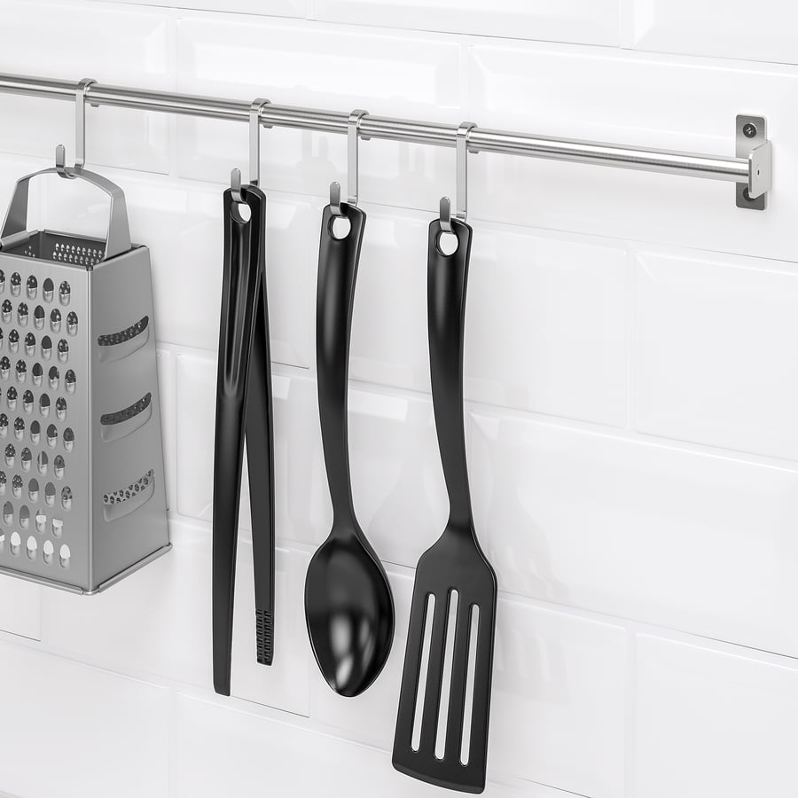 KUNGSFORS Barre support, acier inoxydable 56 cm - IKEA