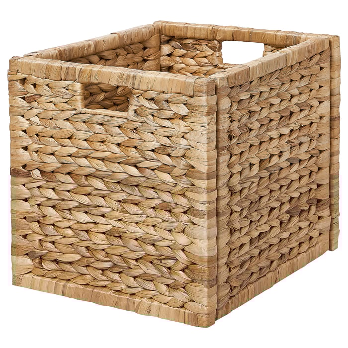 LABBSAL panier, fait main jacinthe d'eau, 32x34x32 cm - IKEA