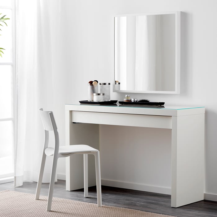 MALM Coiffeuse, blanc, 120x41 cm - IKEA