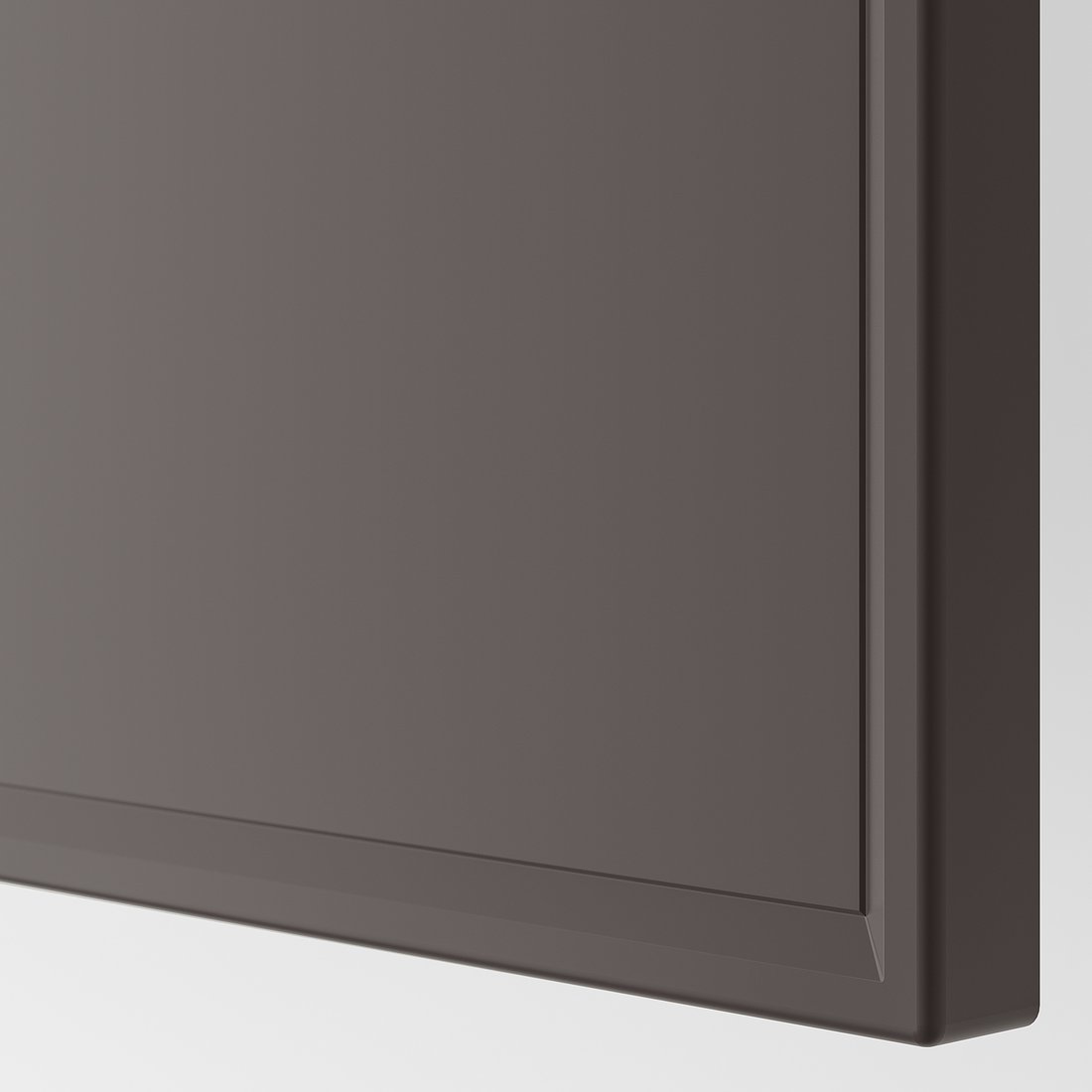 MERÅKER porte avec charnières, gris foncé, 50x229 cm - IKEA