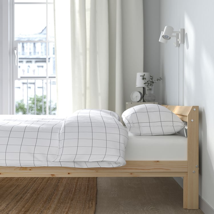 NEIDEN cadre de lit, pin, 140x200 cm - IKEA