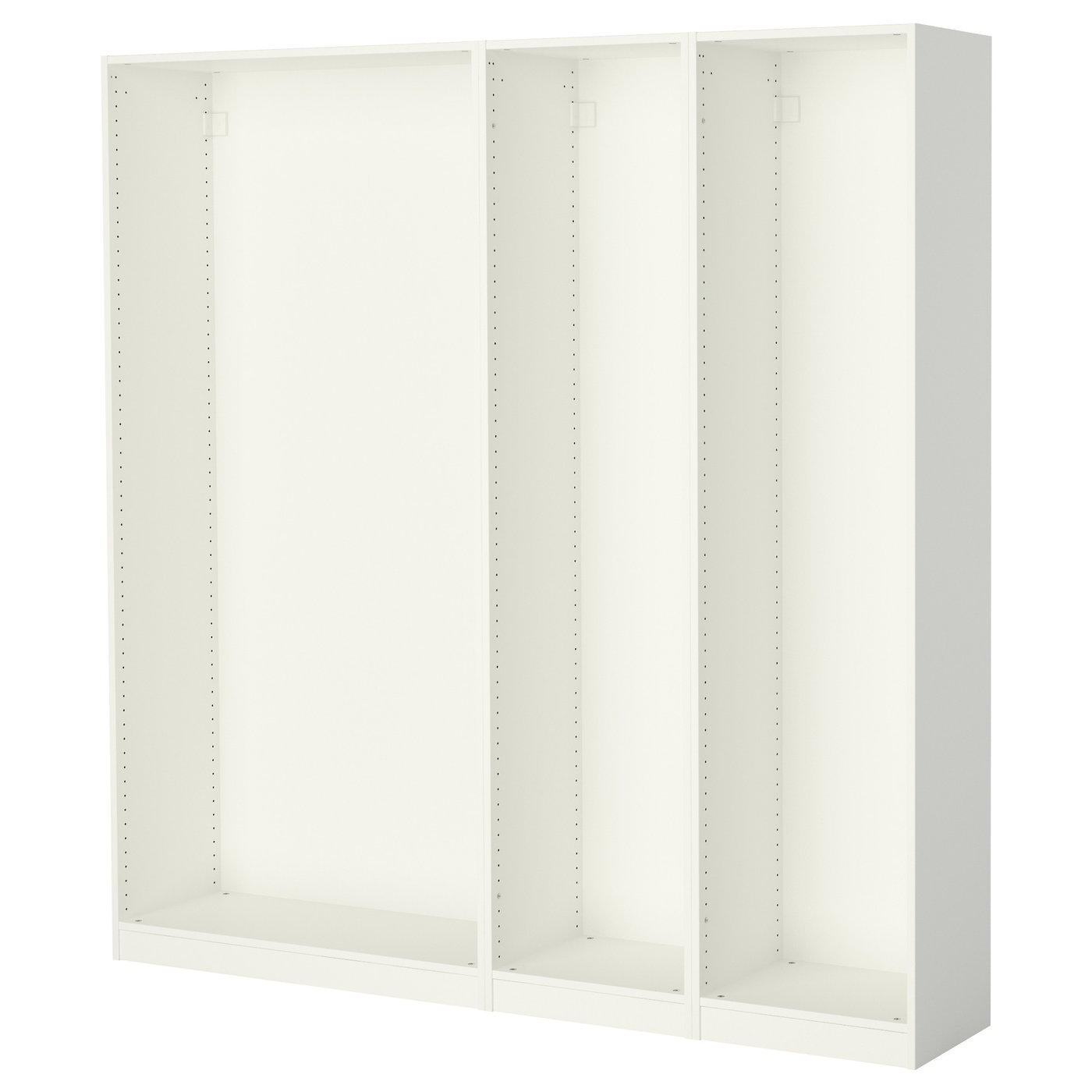 PAX 3 caissons armoire, blanc, 200x35x201 cm - IKEA