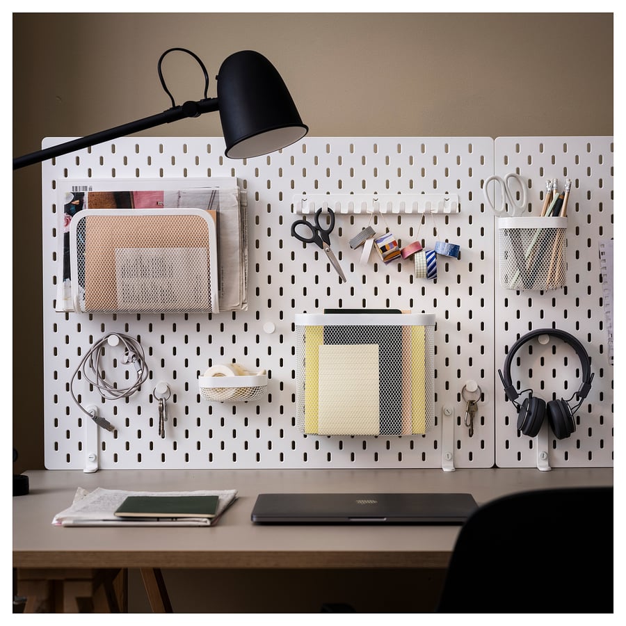 SKÅDIS Fixation, blanc - IKEA