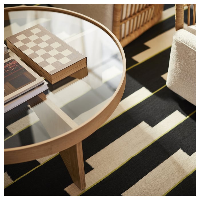 STOCKHOLM 2025 table basse, plaqué chêne verre - IKEA