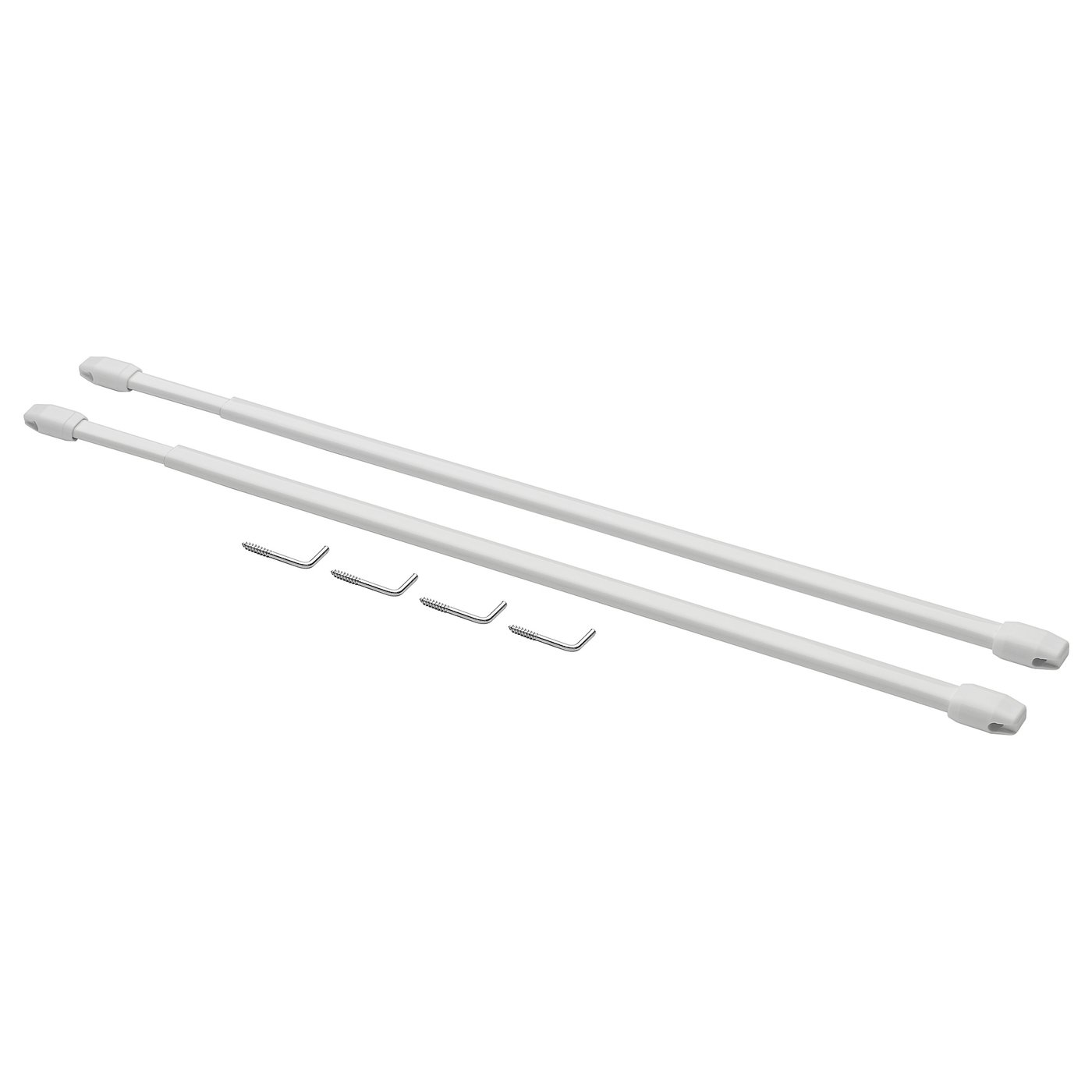 TRÖSTA Tringle à rideau, blanc 60-90 cm - IKEA