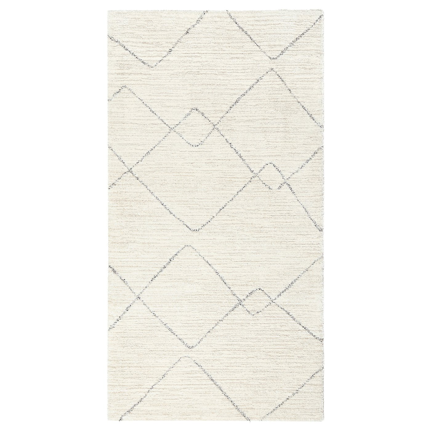 TVERSTED tapis, poils ras, beige, 80x150 cm - IKEA